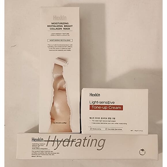 Hexkin | Skincare | Hexkin 3piece Skincare Set Collagen Mask Toneup ...